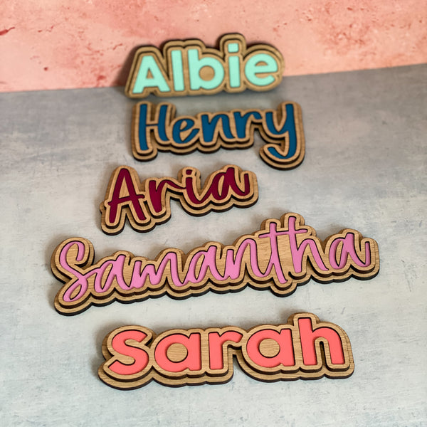 PRODUCT SPOTLIGHT: Wooden Name Plaques - Pen & Pearl Gifts